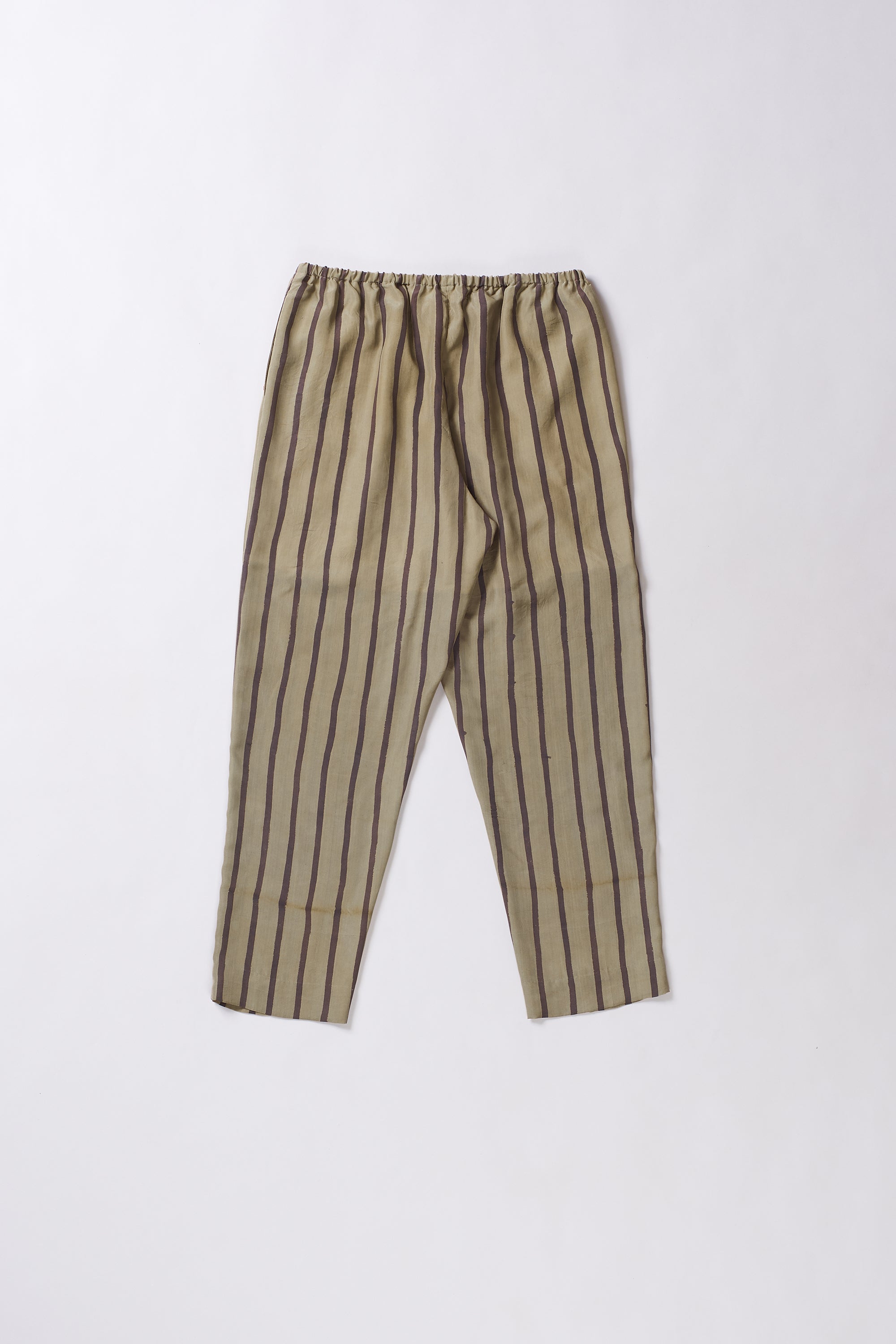 WHISKEY GOLD SILK PANT