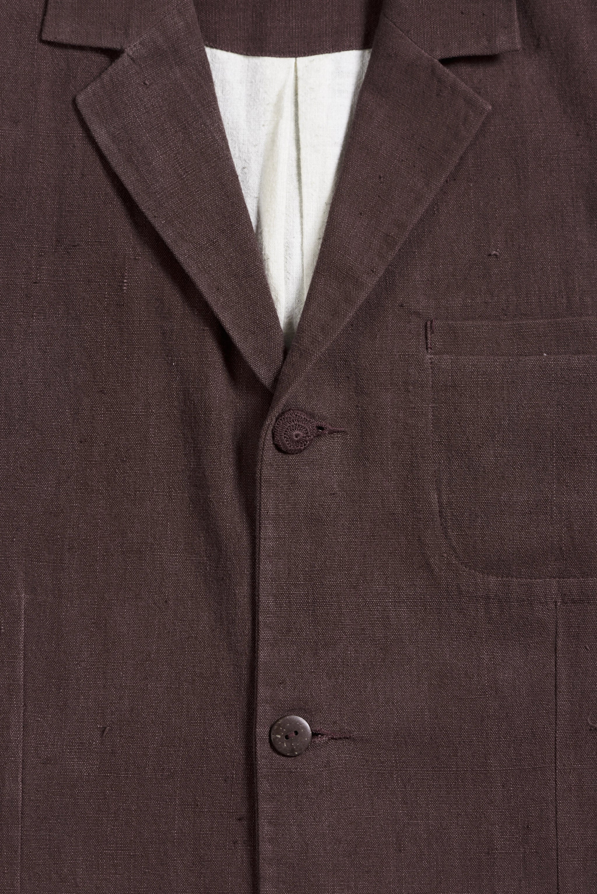 Burnt Umber Oversized Jacket