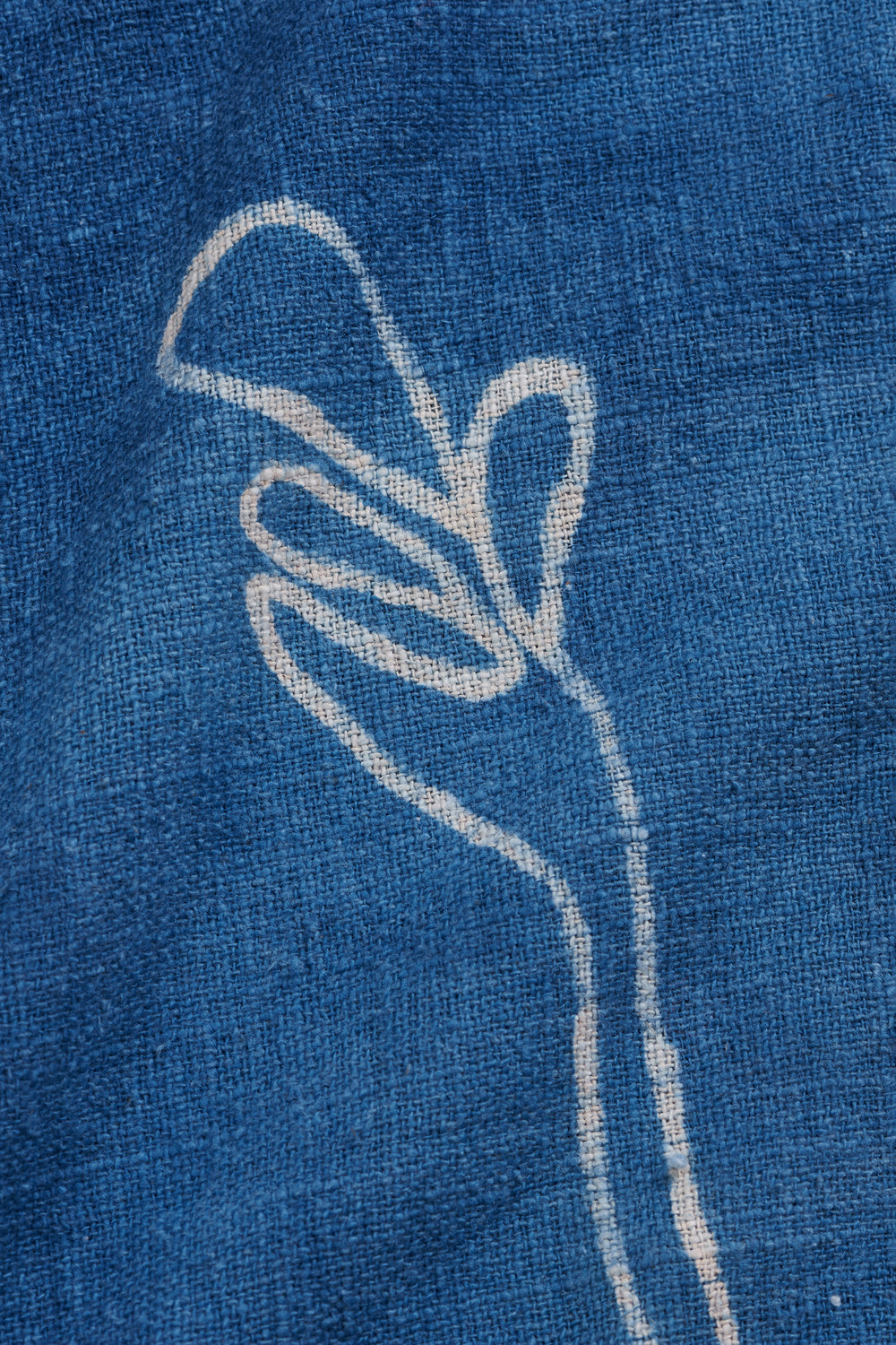 Indigo Handpainted Towel