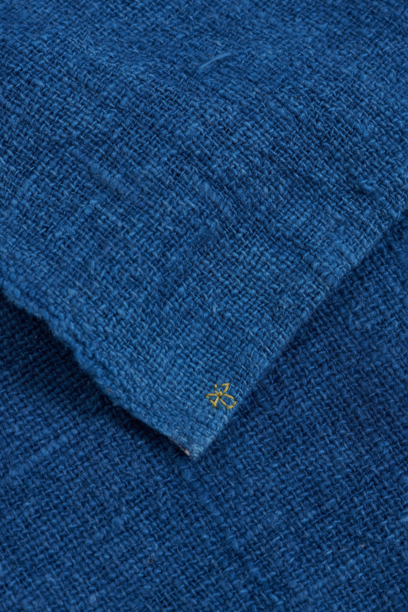 Indigo Handpainted Towel