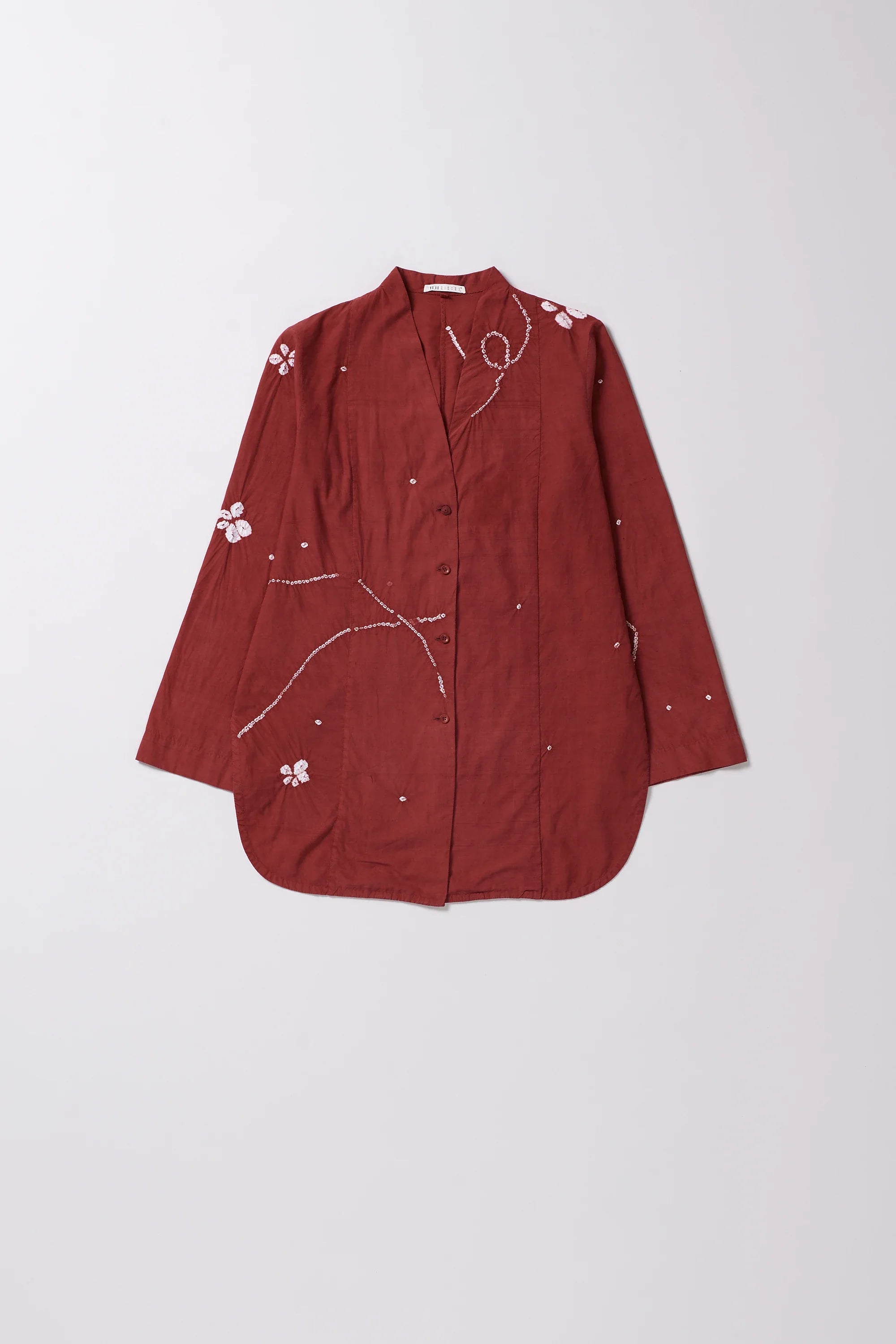 Chettinad Inspired Tunic with Shibori